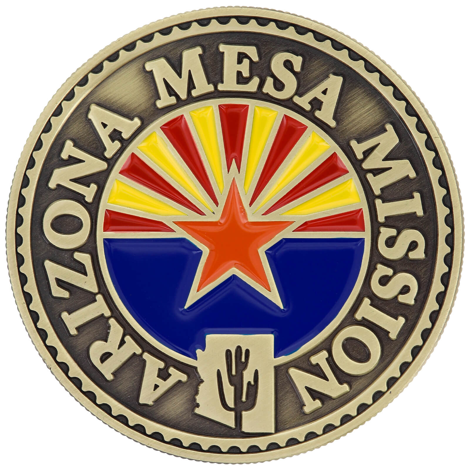 Arizona Mesa Mission Commemorative Mission Coin Coins & Money Art ...