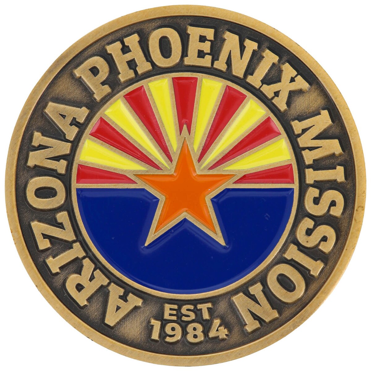 Arizona Phoenix Commemorative Mission Coin