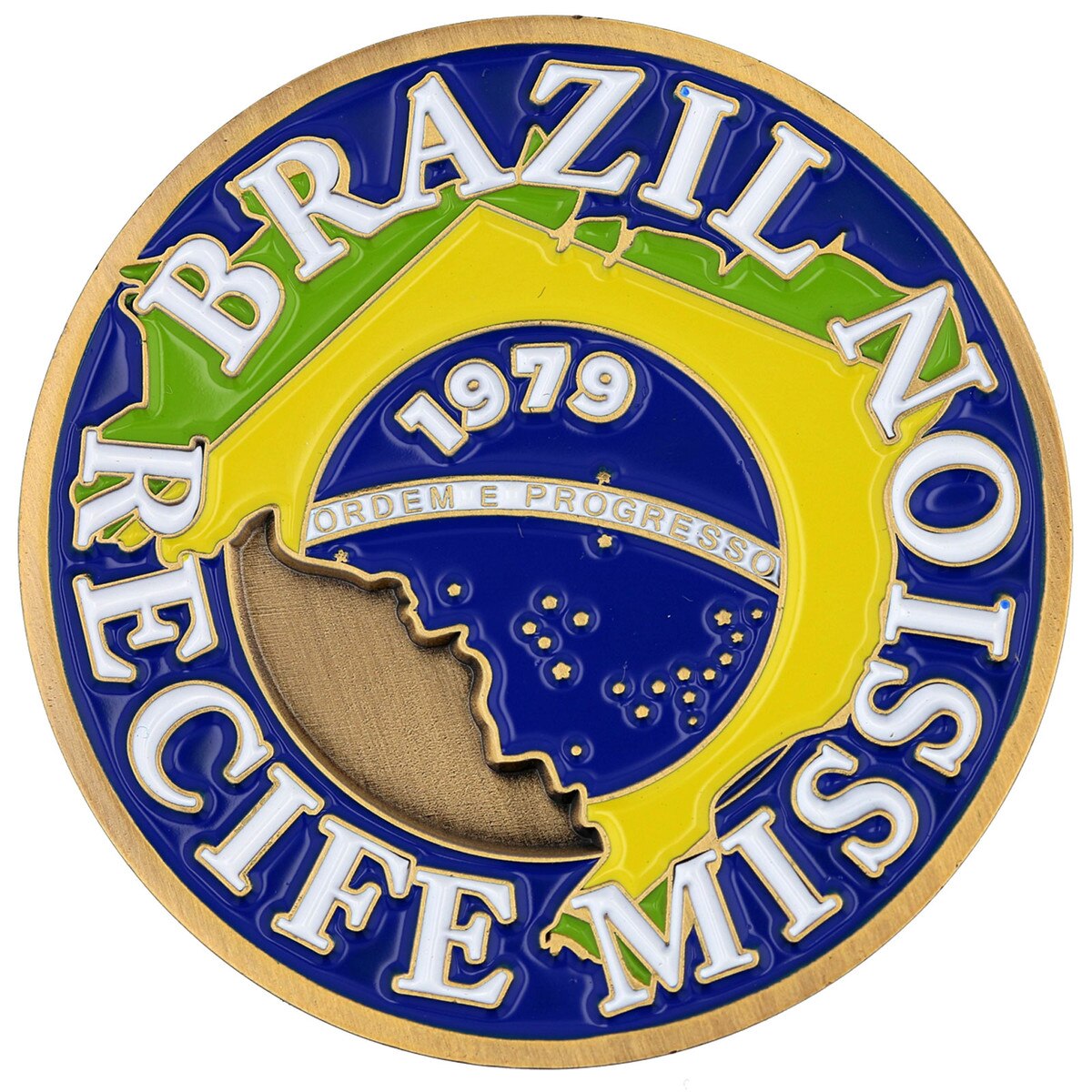 Brazil Recife Commemorative Mission Coin