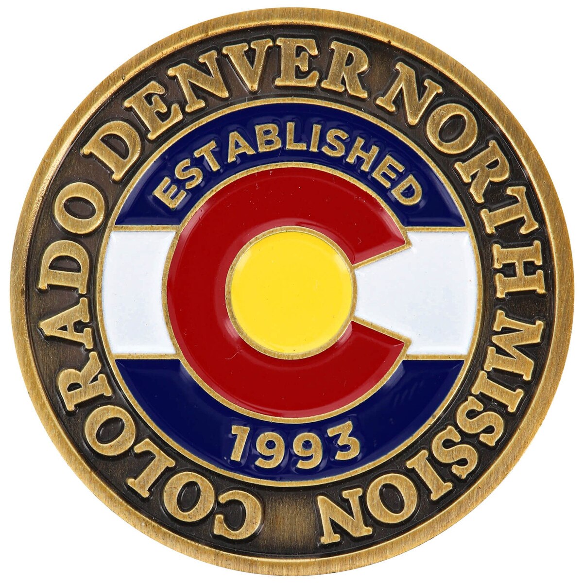 Colorado Denver North Commemorative Mission Coin