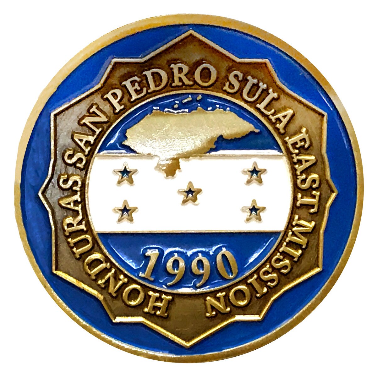 Honduras San Pedro Sula East Commemorative Mission Coin