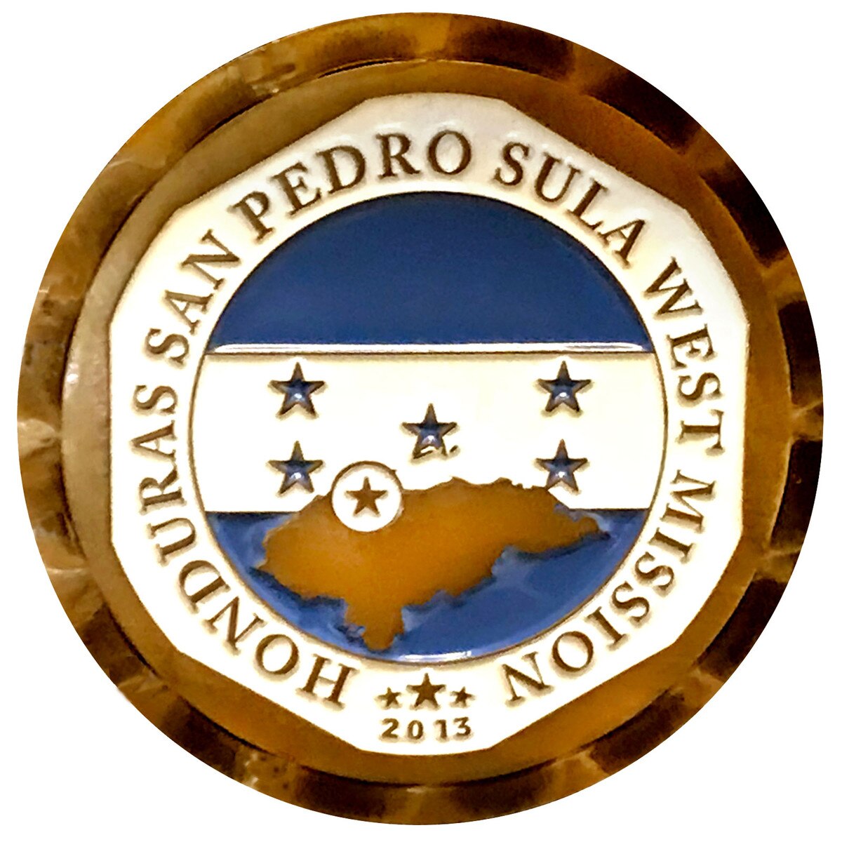 Honduras San Pedro Sula West Commemorative Mission Coin