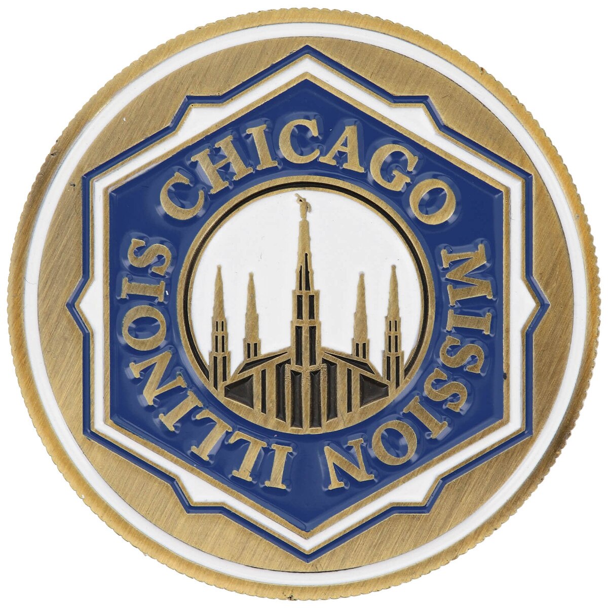 Illinois Chicago Commemorative Mission Coin