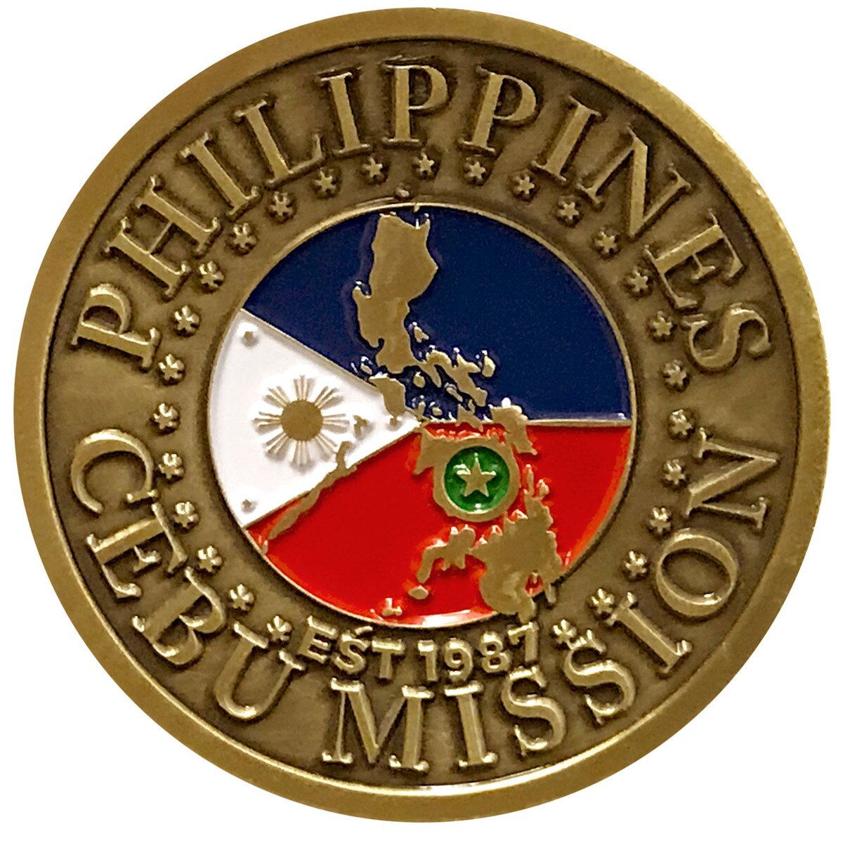 Philippines Cebu Commemorative Mission Coin