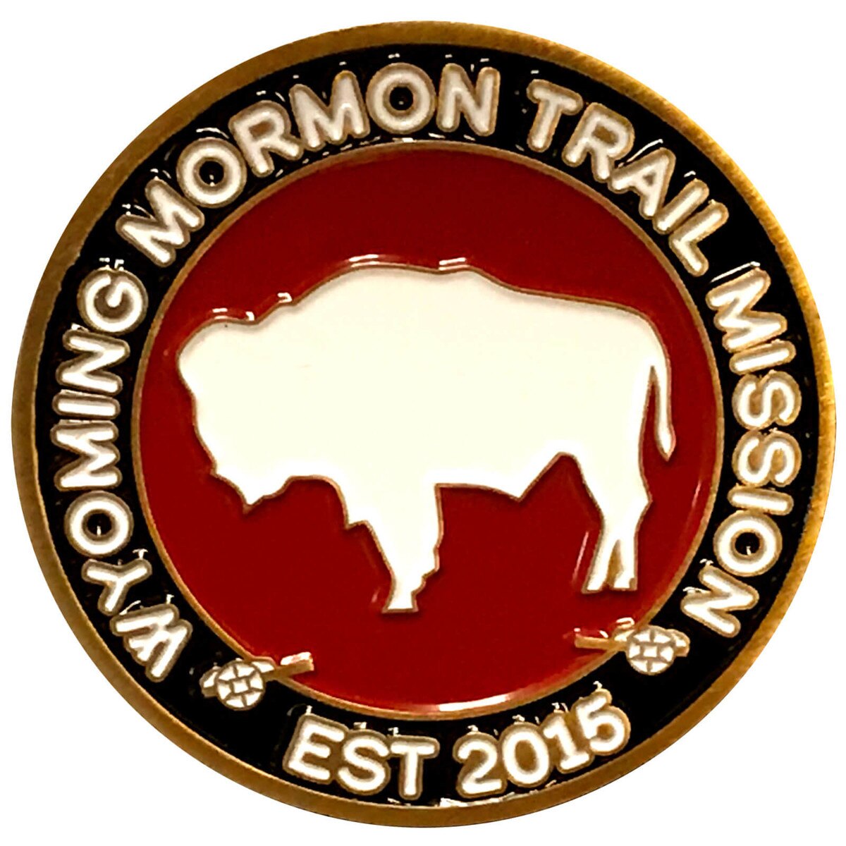 Wyoming Mormon Trail Commemorative Mission Coin