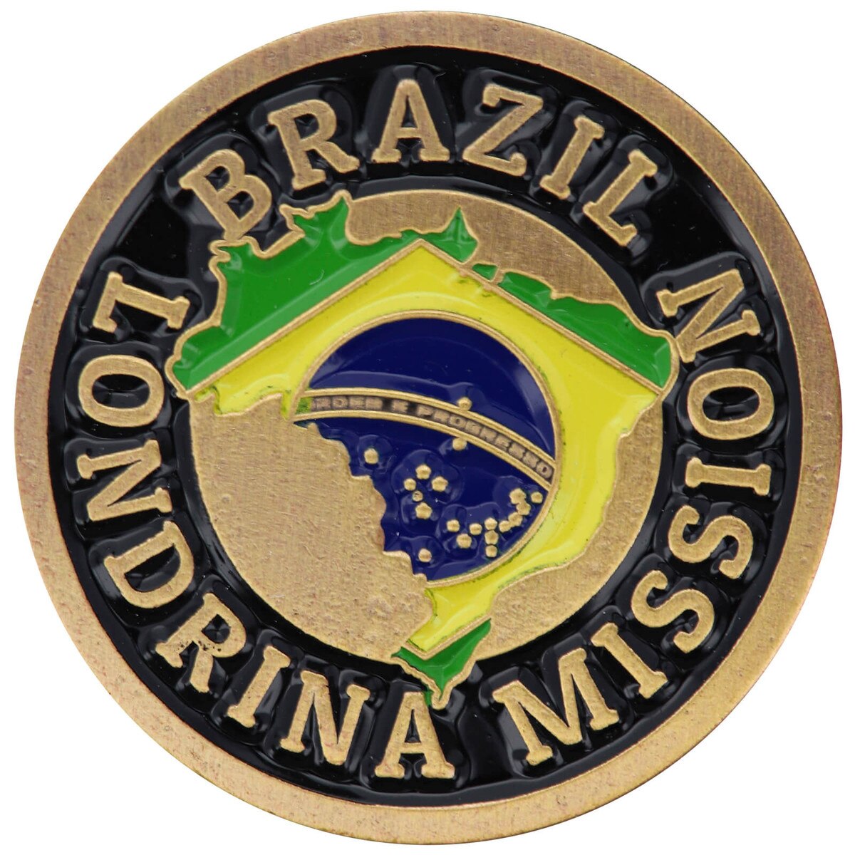 Brazil Londrina Commemorative Mission Pin