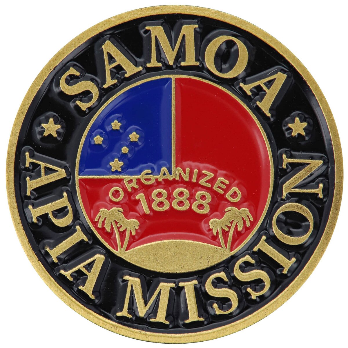 Samoa Apia Commemorative Mission Pin