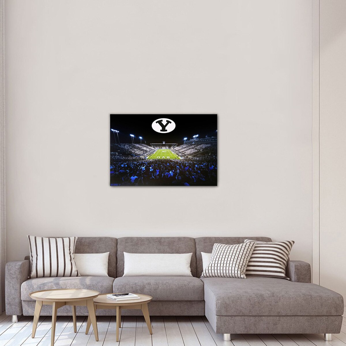 Endzone Stadium Oval Y Gator Board Poster - 24