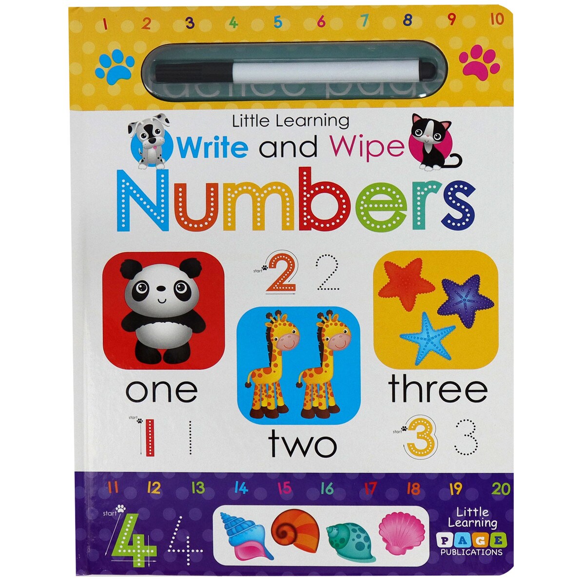 Write and Wipe Numbers - Little Learning