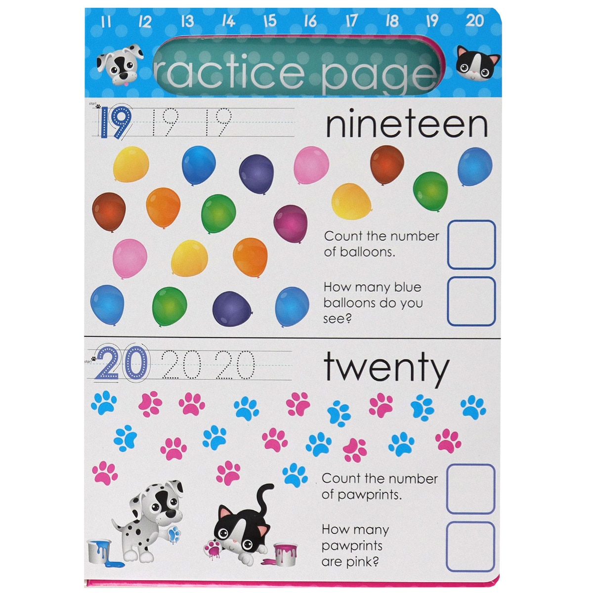 Write and Wipe Numbers - Little Learning Write and Wipe Numbers - Little Learning