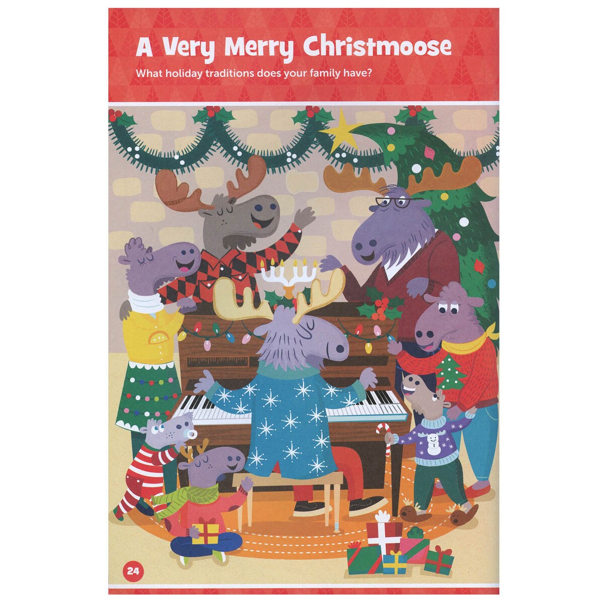 Hidden Pictures Christmas Puffy Sticker Playscenes Activity Book