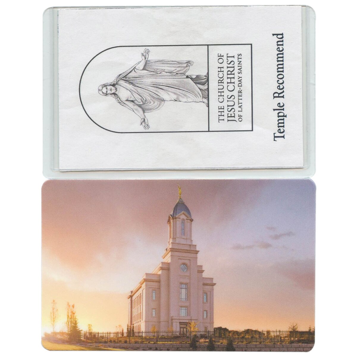 Cedar City Utah Temple Recommend Holder