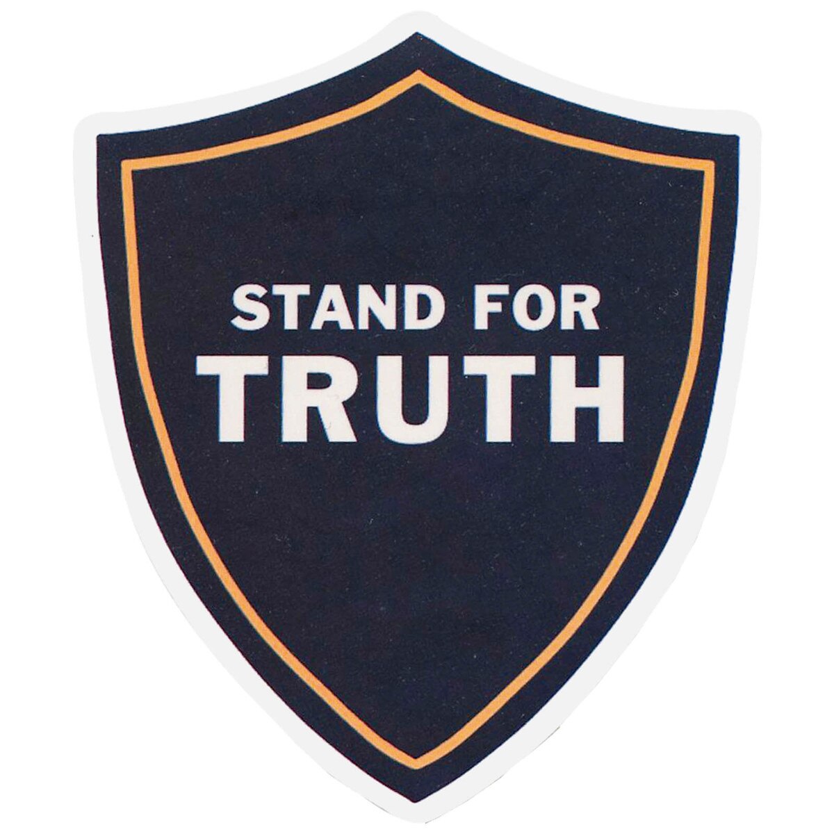 Stand for Truth Shield Sticker