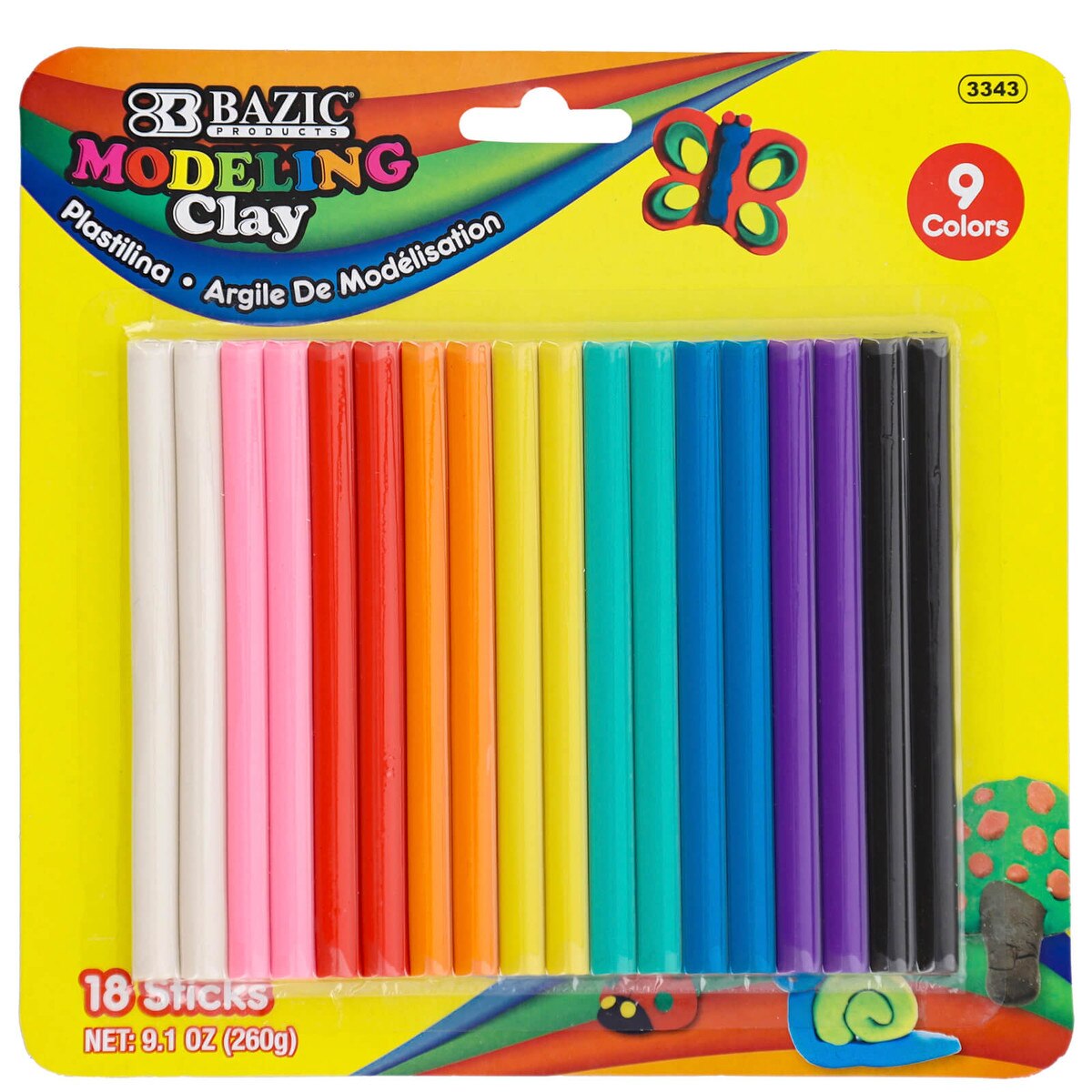 Color Modeling Clay - 18 Count