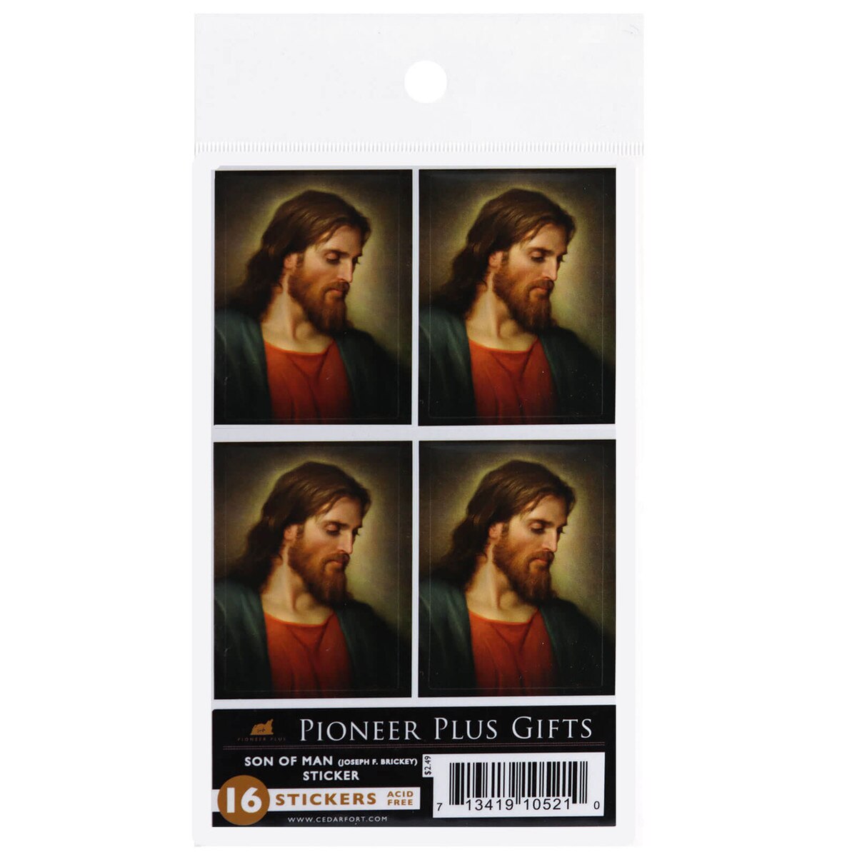 Son of Man Stickers - 16 Count