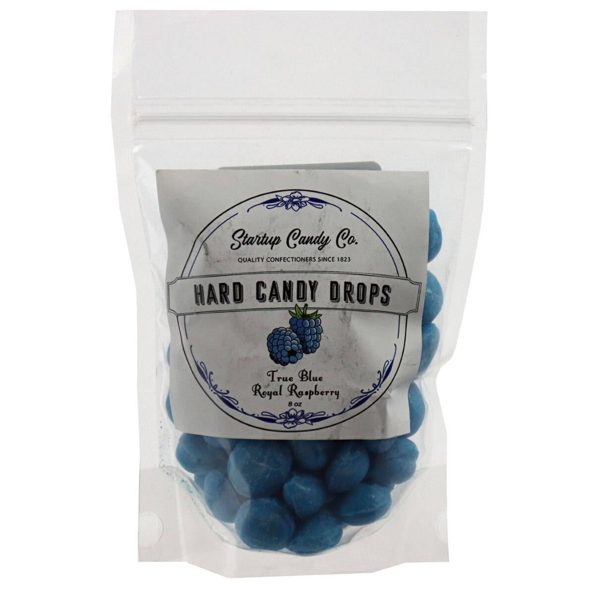 Blue Raspberry Hard Candy