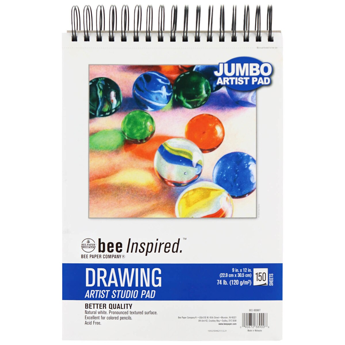 Jumbo Drawing Artist Pad - 9" x 12"