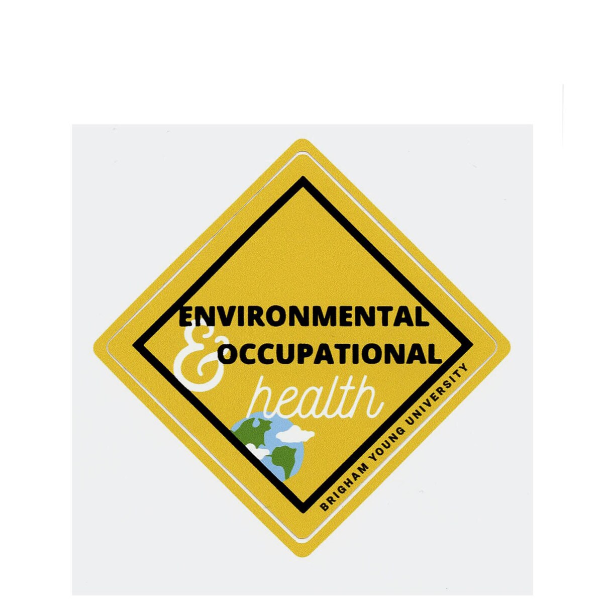 Environmental & Occupational Health BYU Sticker
