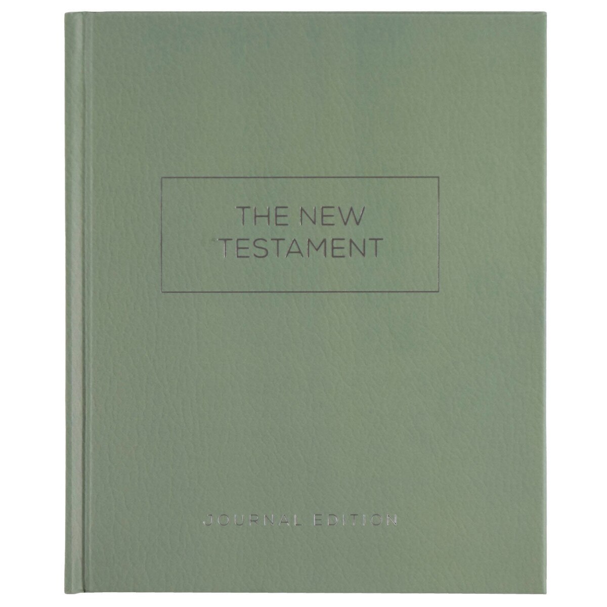 Unlined Sage New Testament Journal Edition