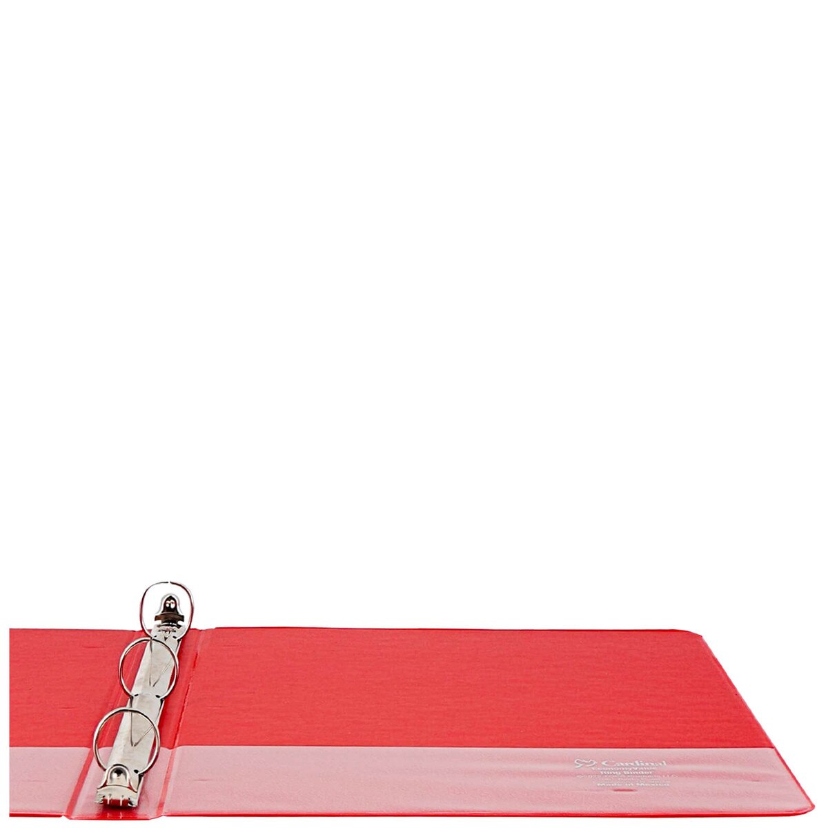 Red Round Ring Binder - 1"