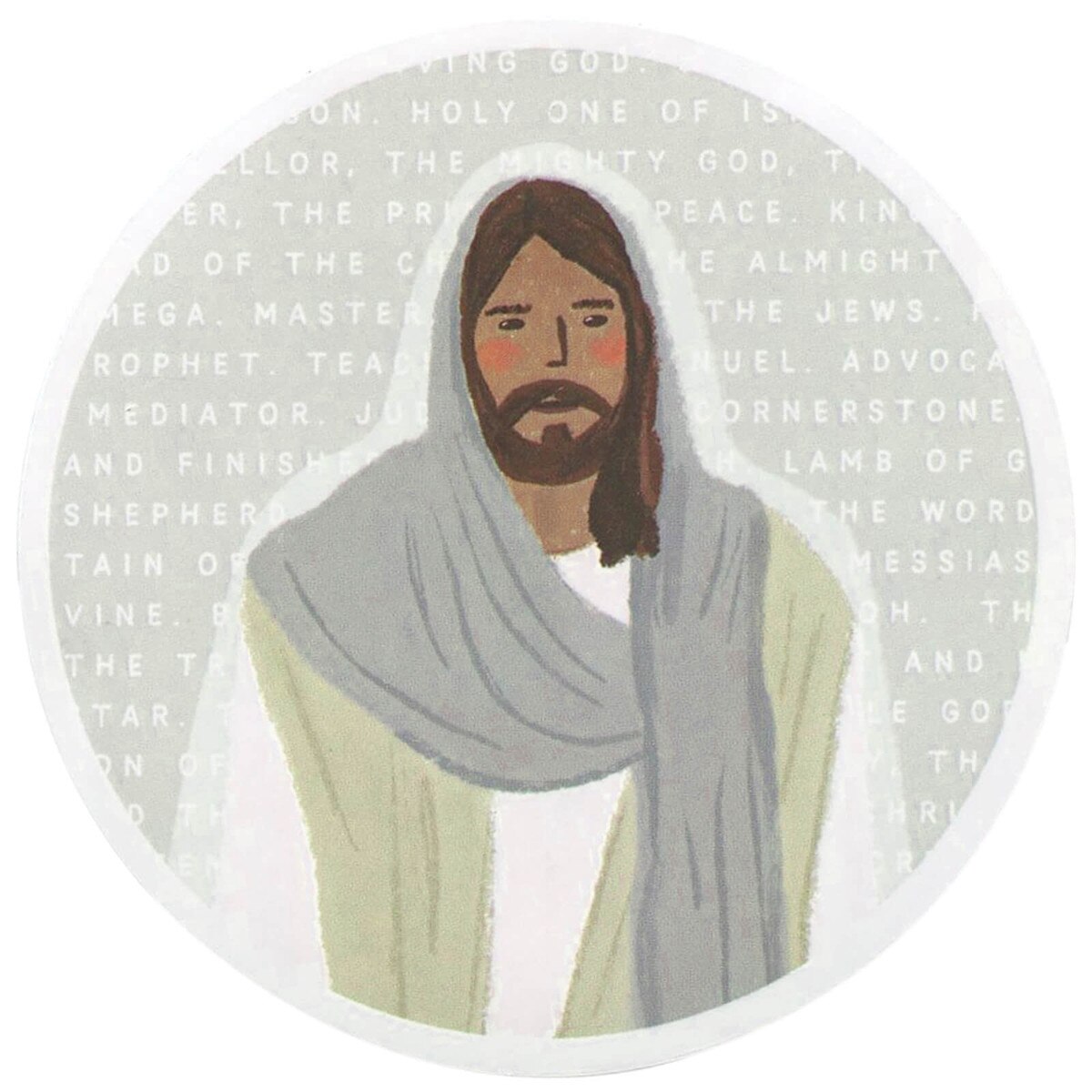 Names of Christ Sticker