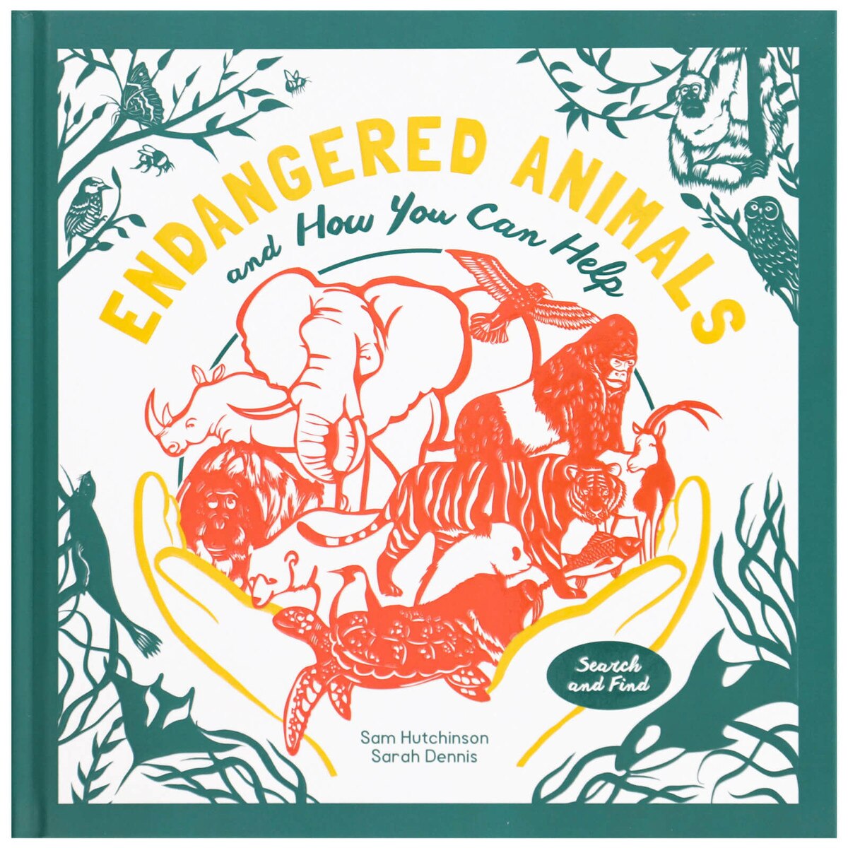 Endangered Animals: Search and Find By Sam Hutchinson and Illustrated ...