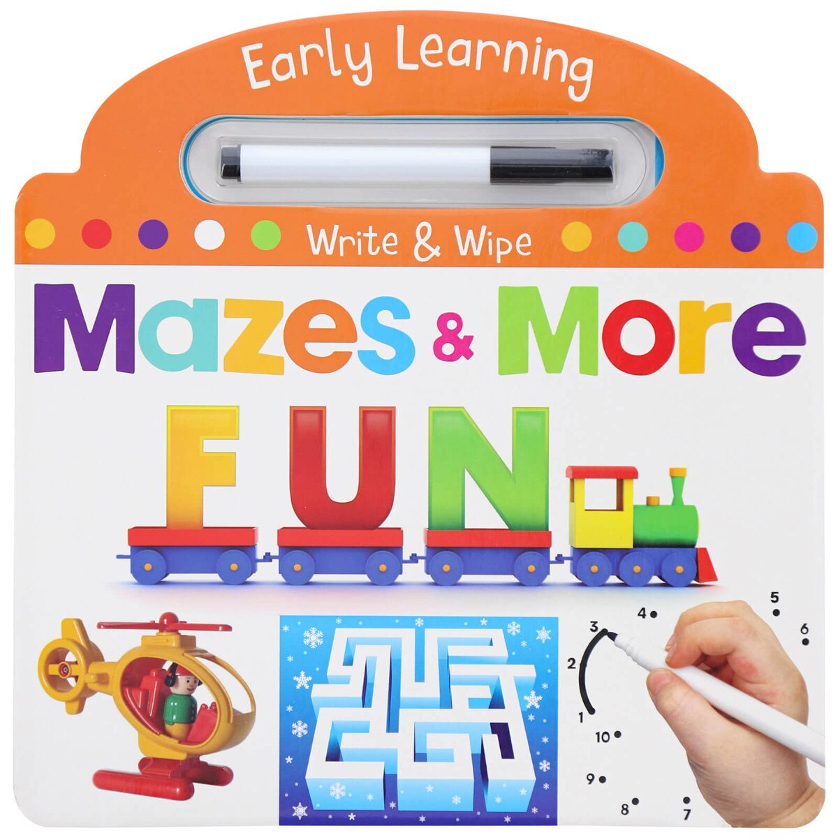 Early Learning - Write & Wipe : Mazes & More Fun