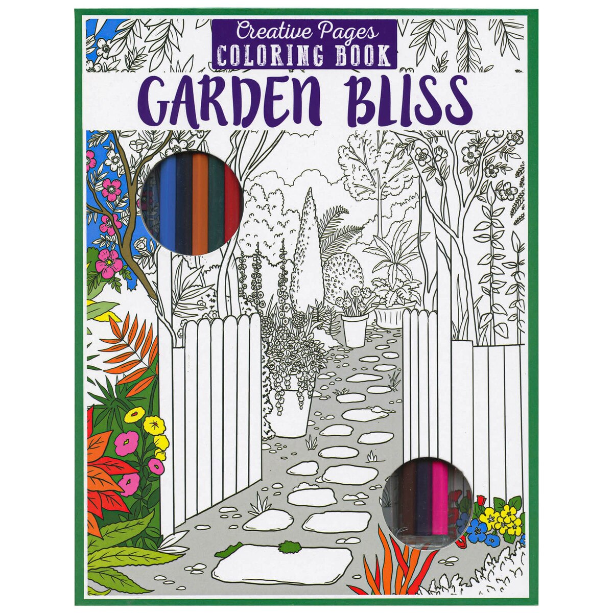 Garden Bliss Coloring Book