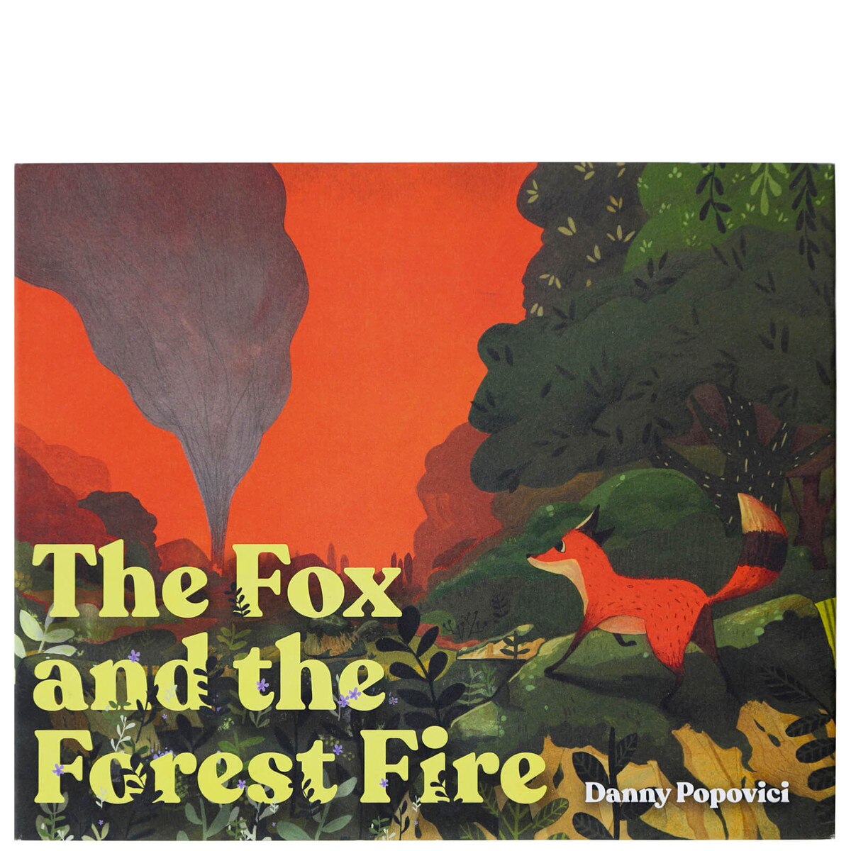 Fox And The Forest Fire By Danny Popovici