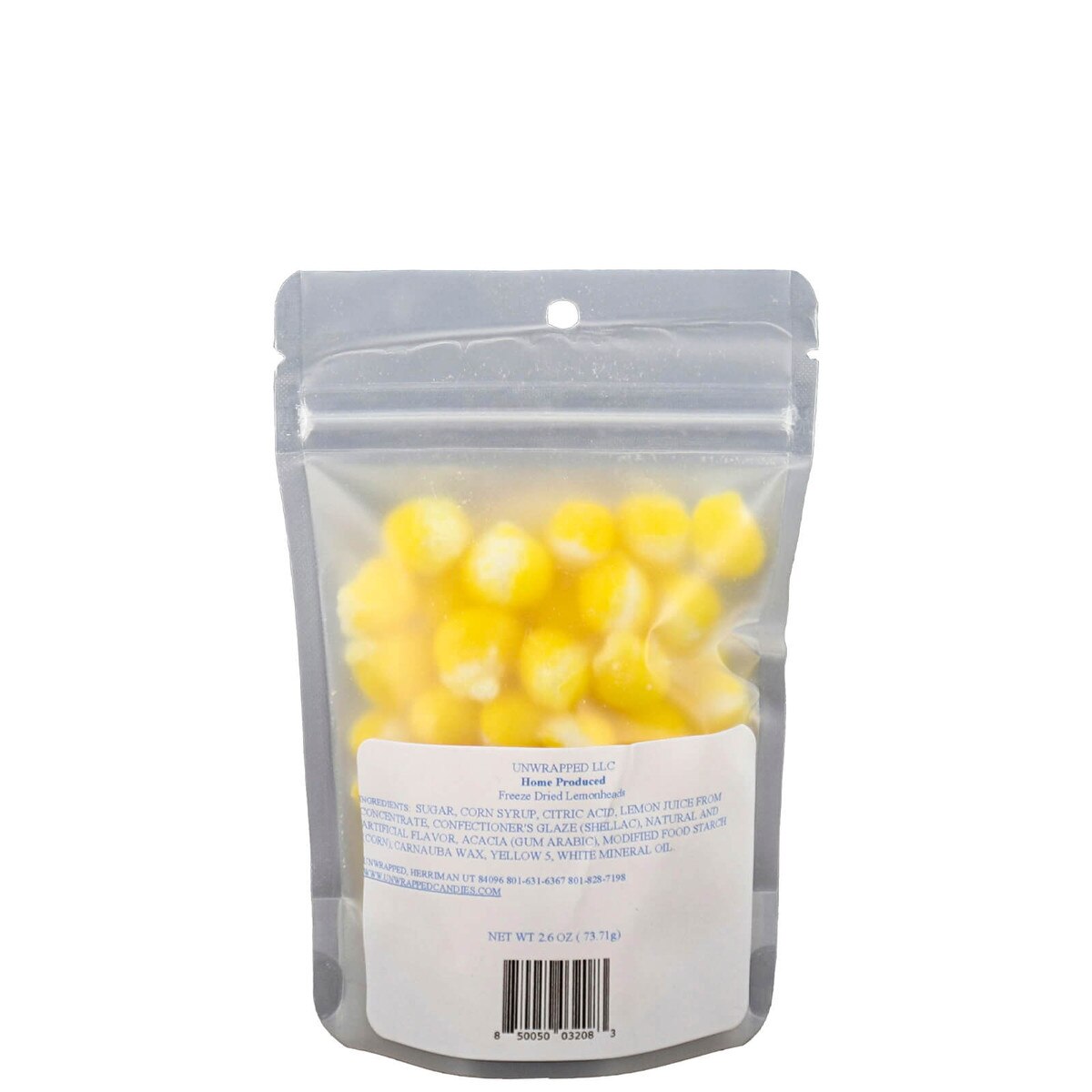 Freeze Dried Lemonheads - 2.6 Oz.