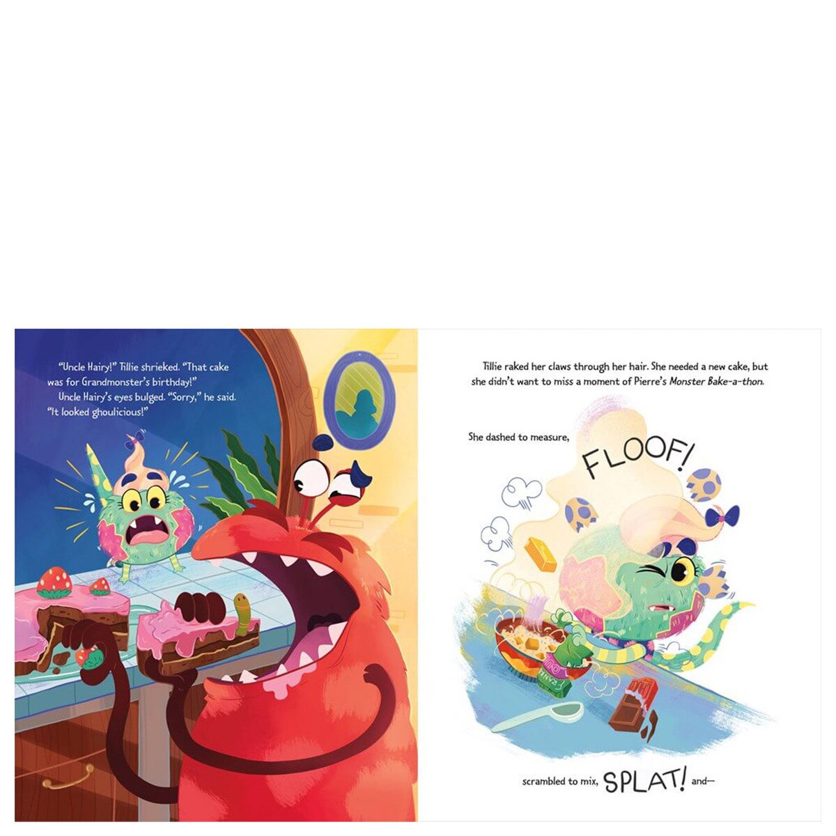 Monster Baker By Laura Lavoie and Illustrated By Vanessa Morales