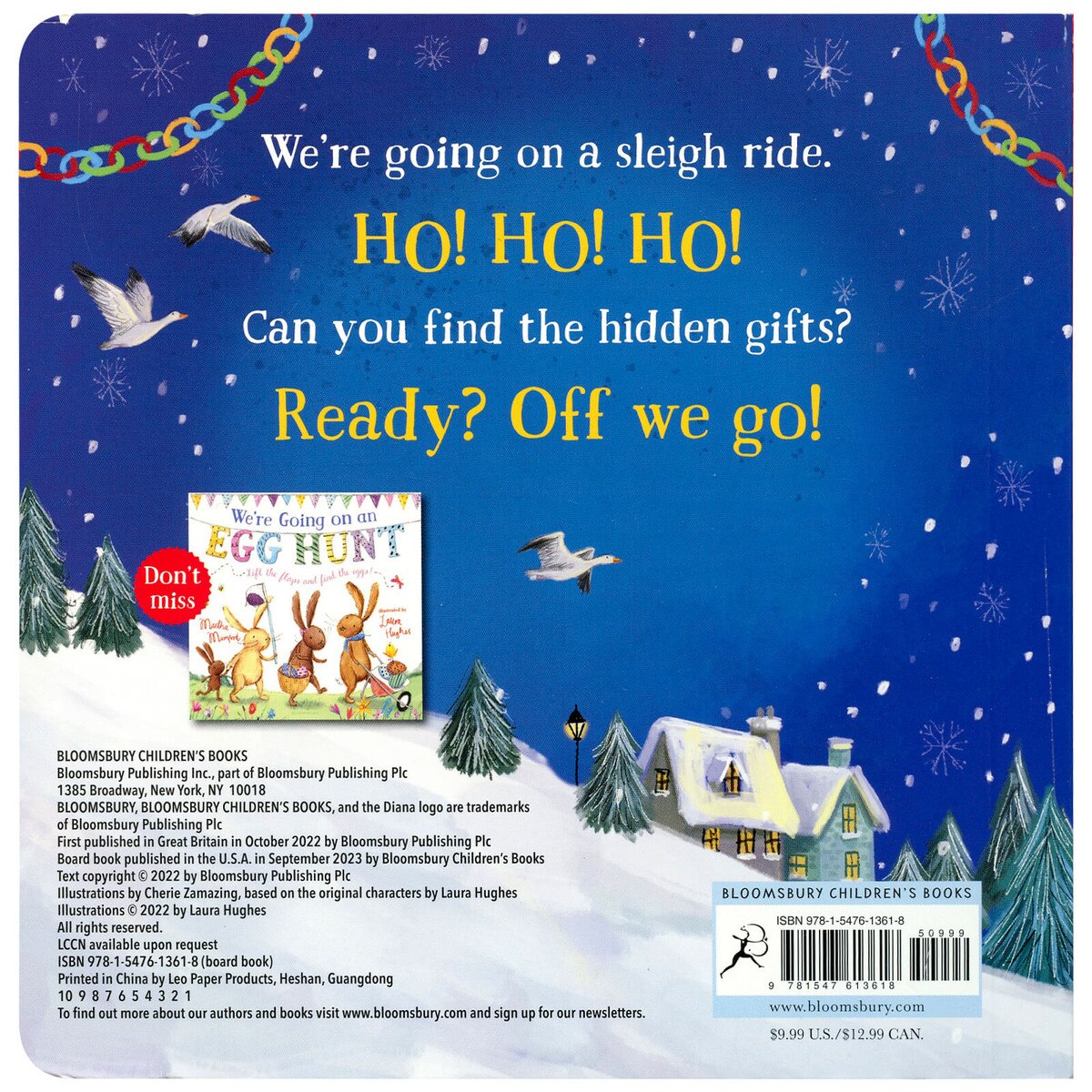 We're Going On A Sleigh Ride: A Lift-the-Flap Book By Martha Mumford ...