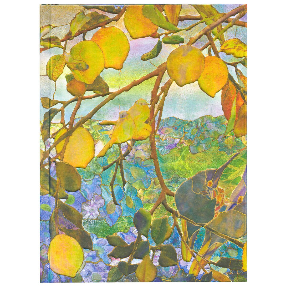 Gilded Tiffany Lemon Tree Journal