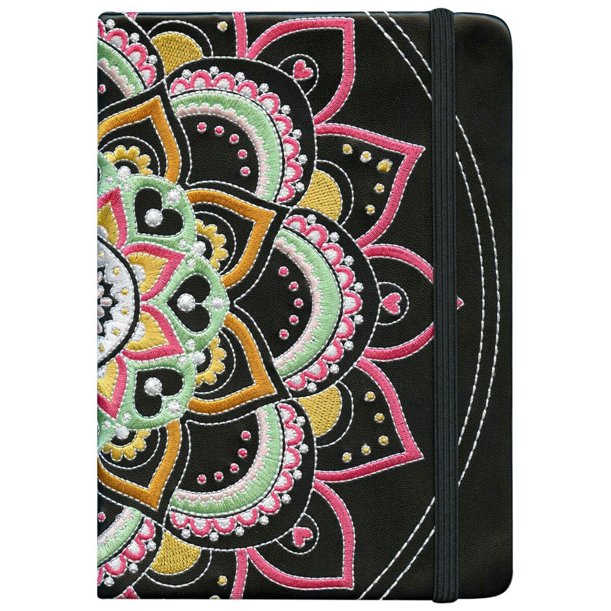 Mandala Embroidery Journal