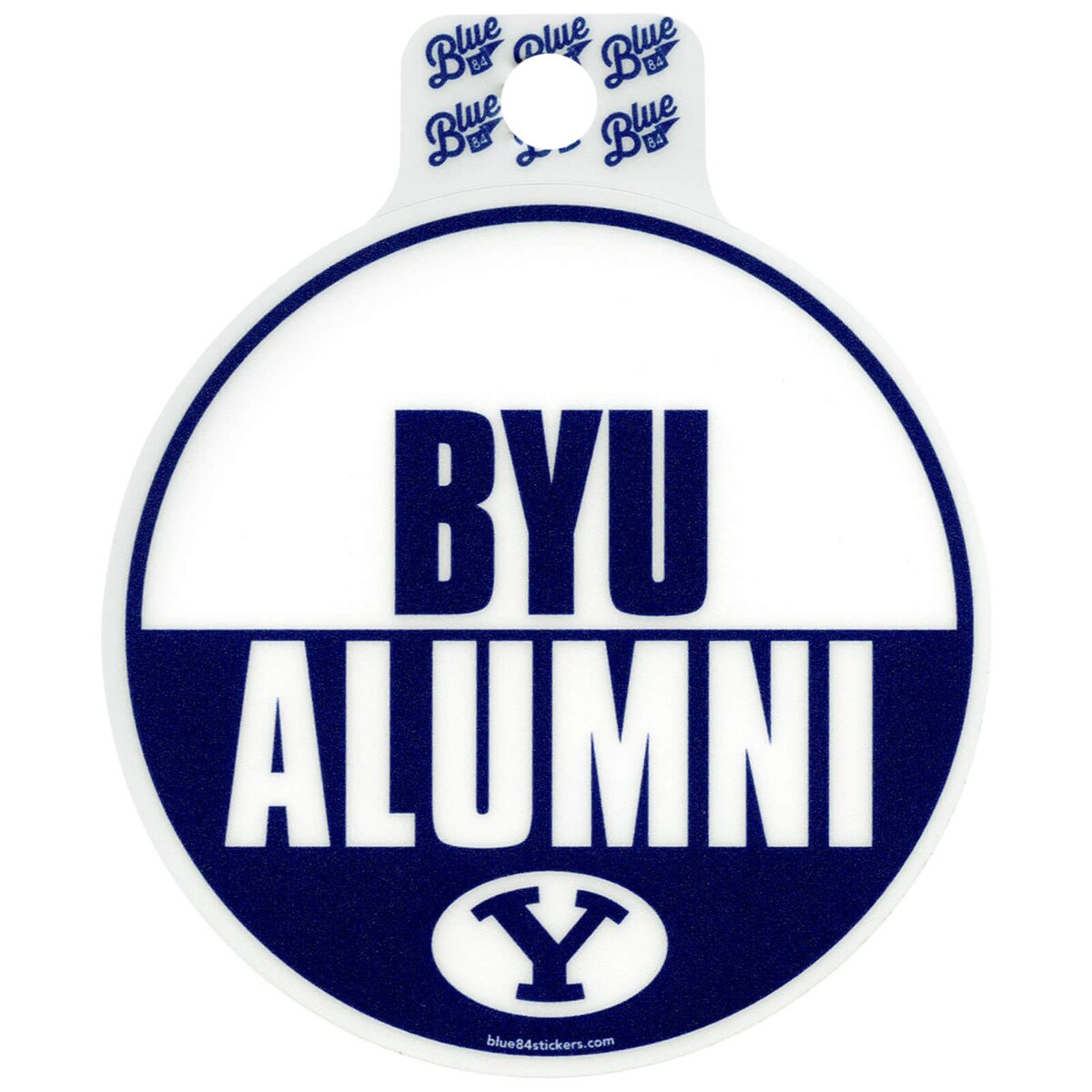 Oval Y Alumni BYU Sticker - 3.5"