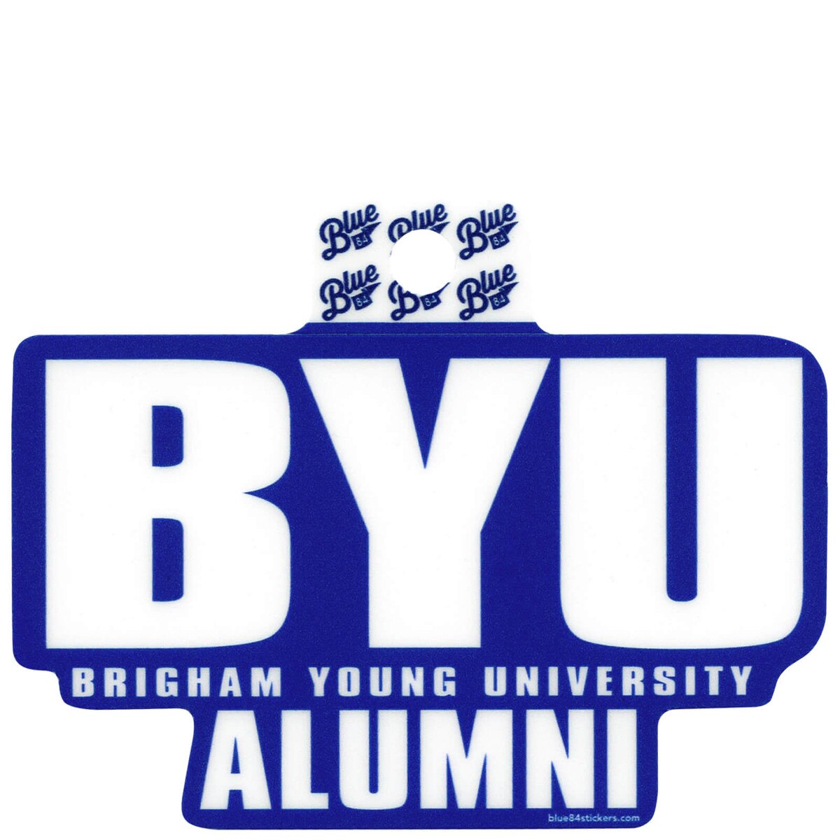 Alumni BYU Sticker - 4"