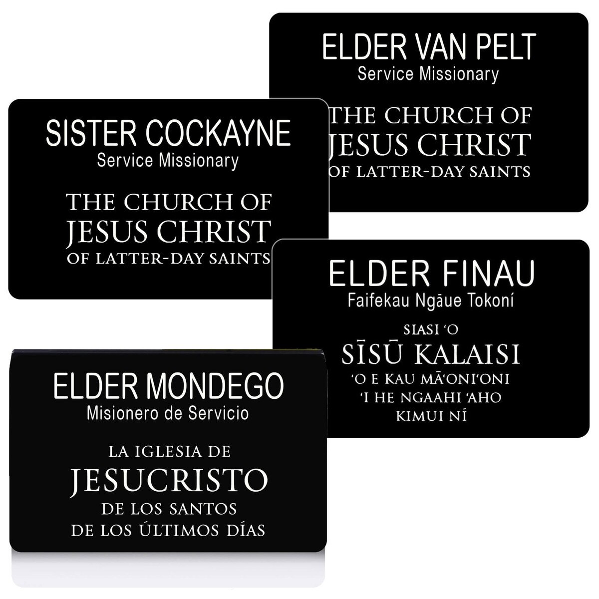Lds Missionary Tag Spanish
