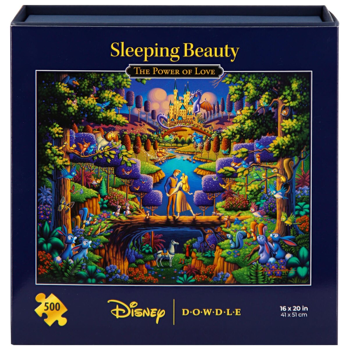 Dowdle Disney Sleeping Beauty: The Power Of Love Puzzle - 500 Piece