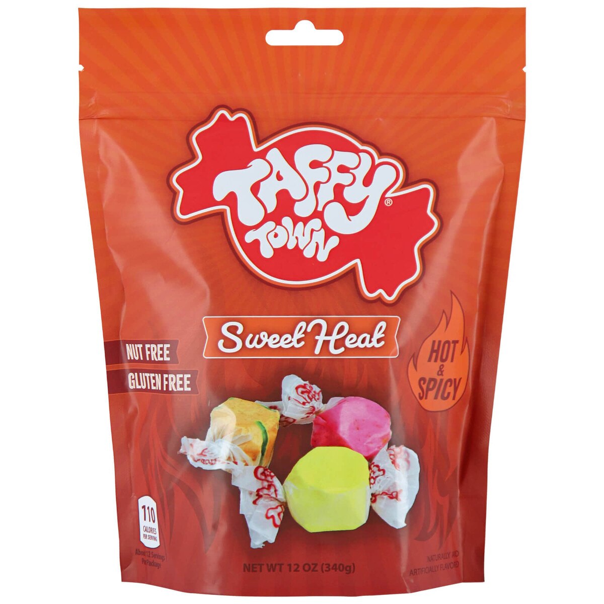 Sweet Heat Salt Water Taffy Bag - 12 Oz.