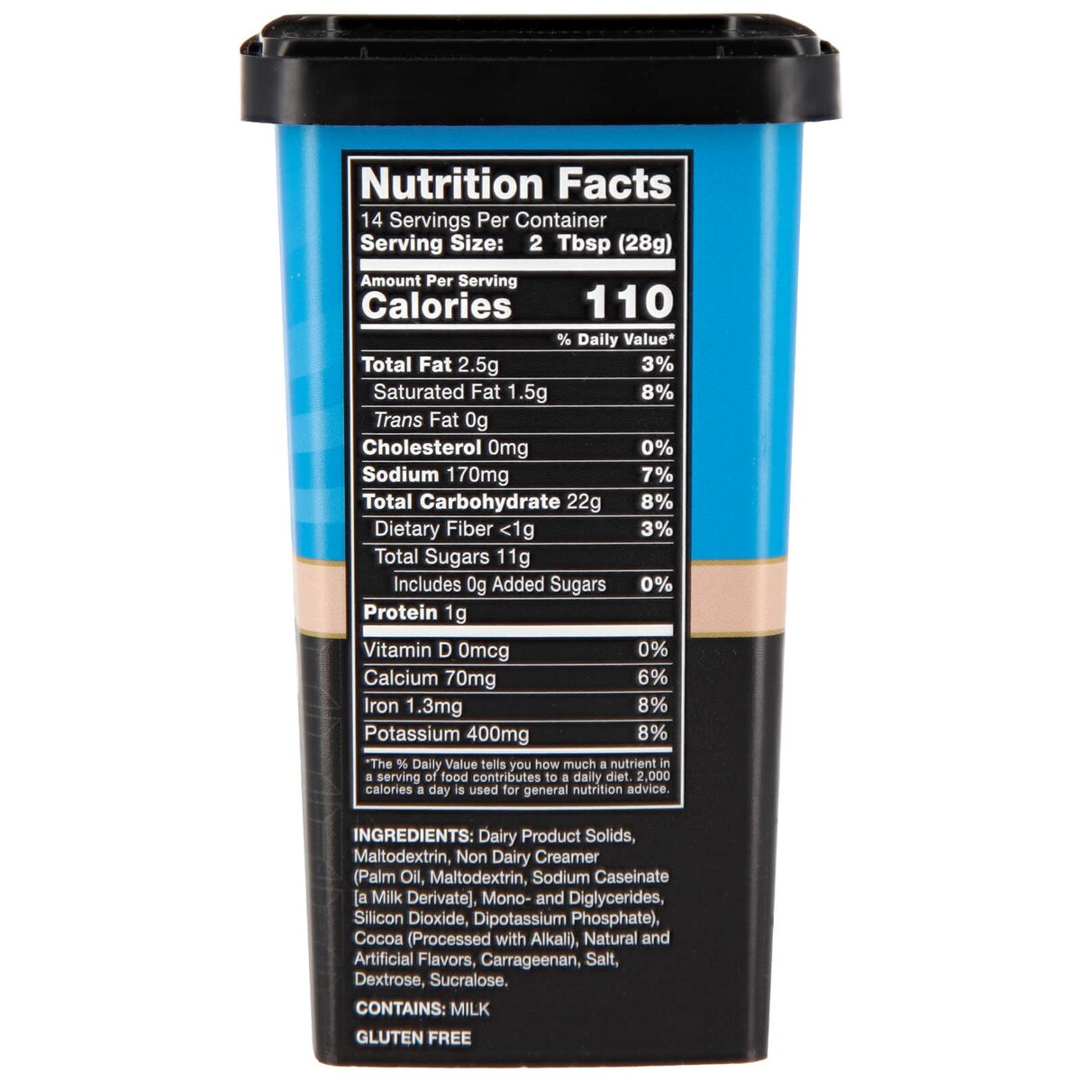 Stephen's Gourmet Hot Cocoa: Milk Chocolate No Sugar Added - 14 Oz.