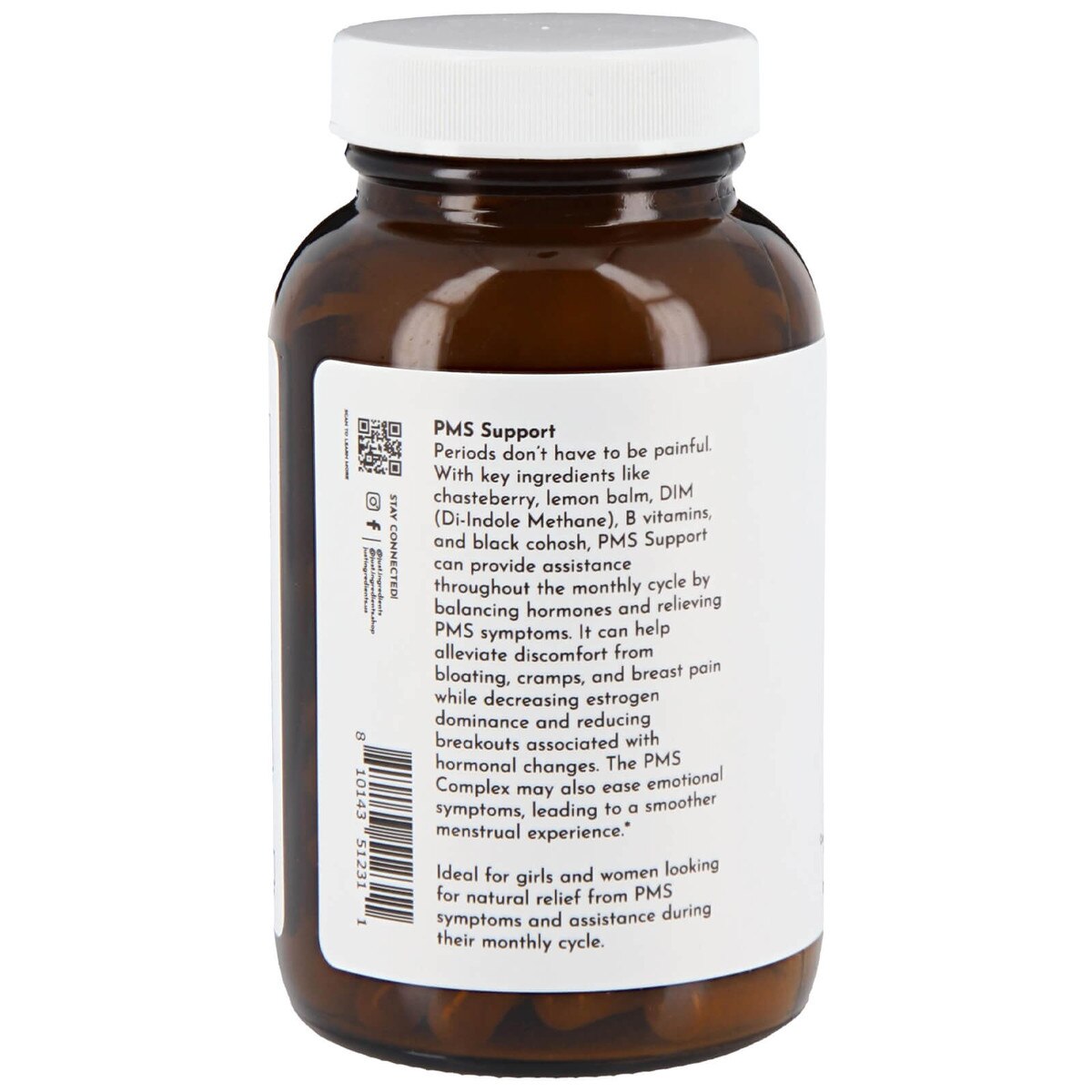 Menstrual Hormone Support 90 Capsules - Just Ingredients
