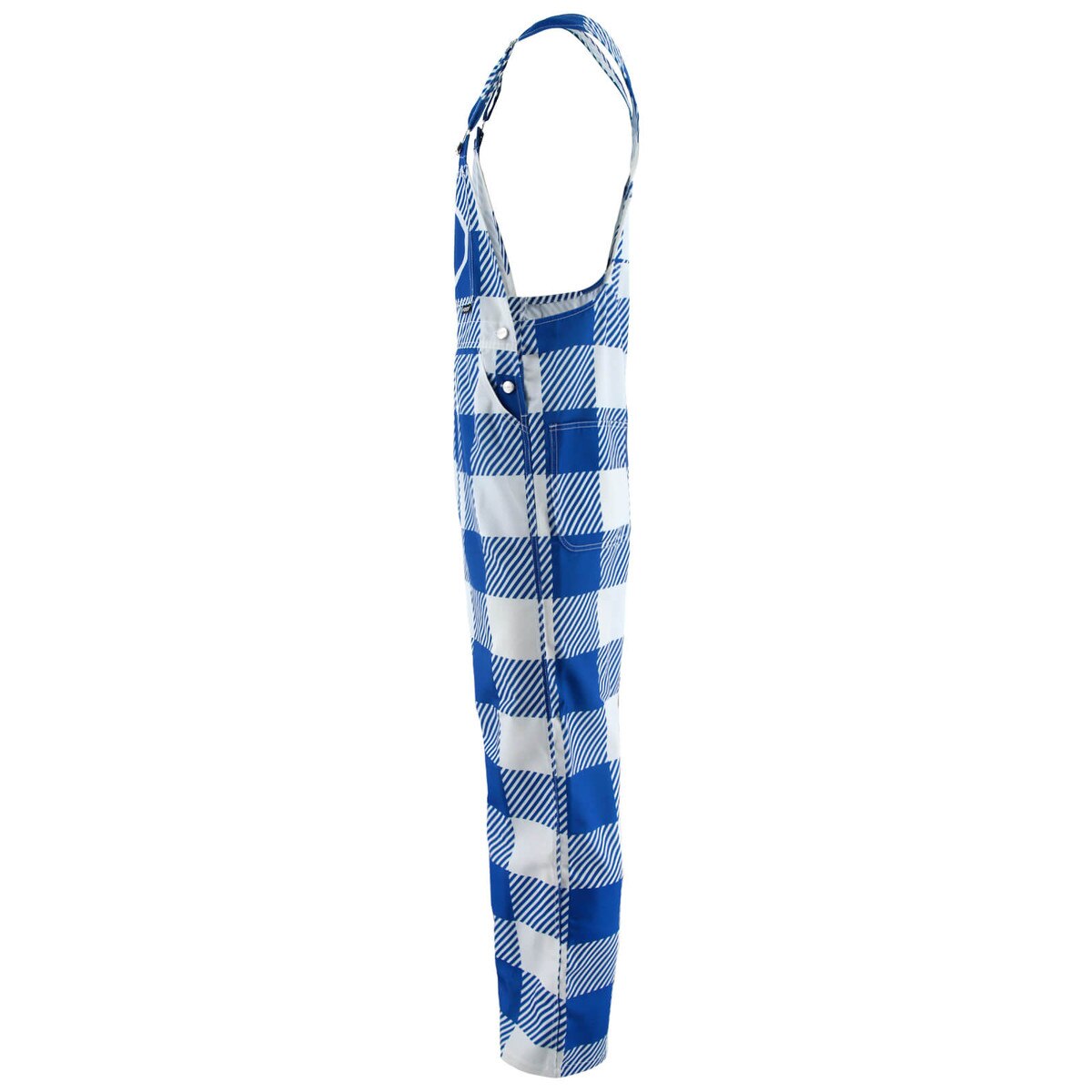 Oval Y Plaid BYU Overalls - Foco