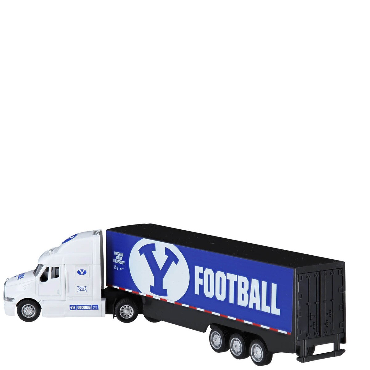Oval Y BYU Football Big Rig and Trailer Equipment Truck