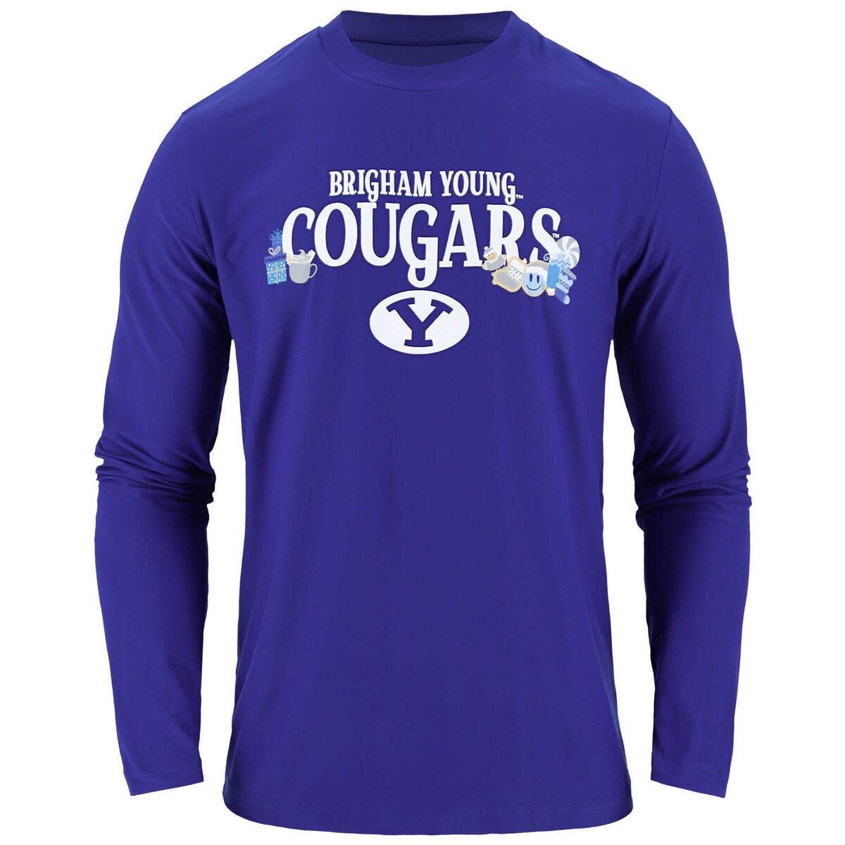Christmas Long Sleeve BYU Pajama Set - Concepts Sport