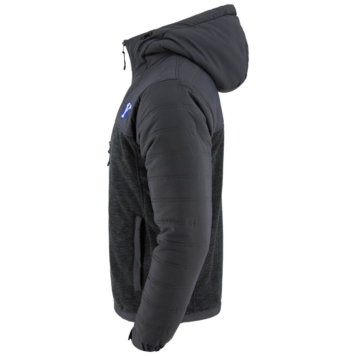 Oval Y BYU Full Zip Puffer Hoodie - Colosseum