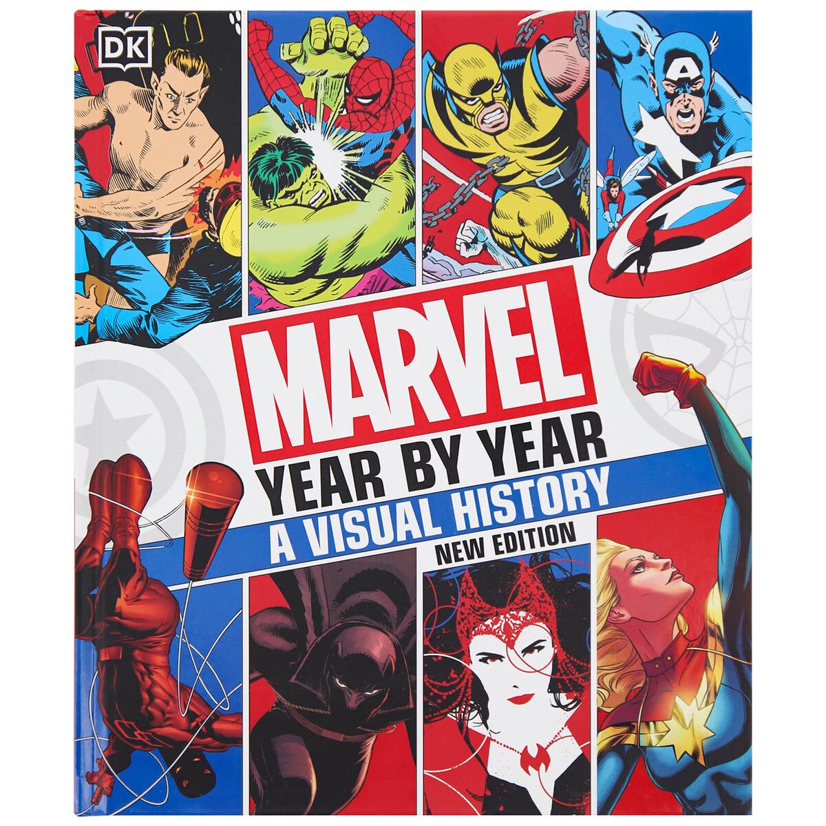 Marvel Year By Year: A Visual History New Edition by DK Books