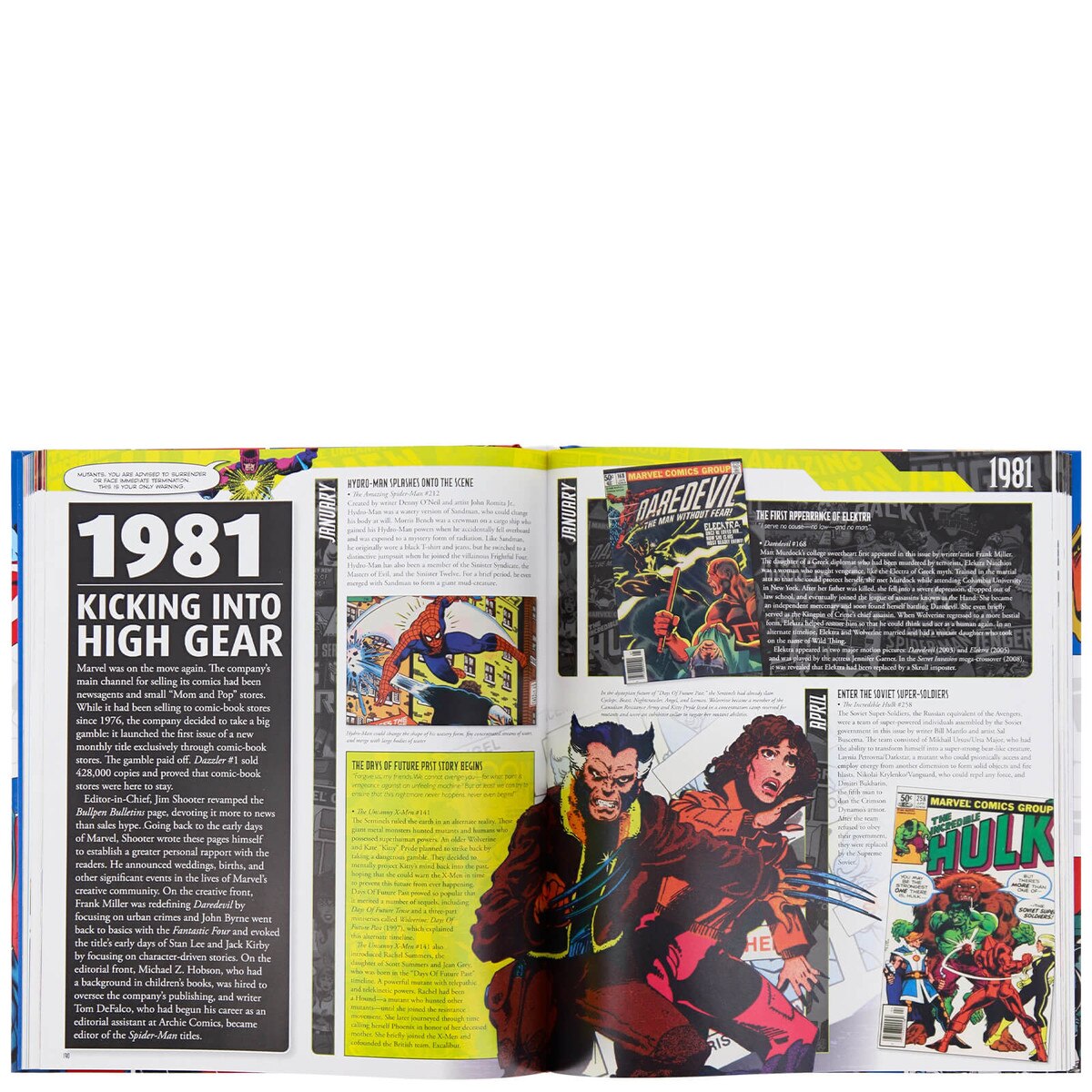 Marvel Year By Year: A Visual History New Edition by DK Books