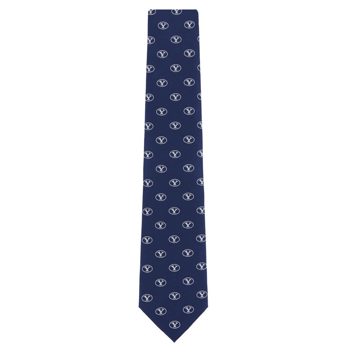 Oval Y BYU Tie - Brigham Supply Company