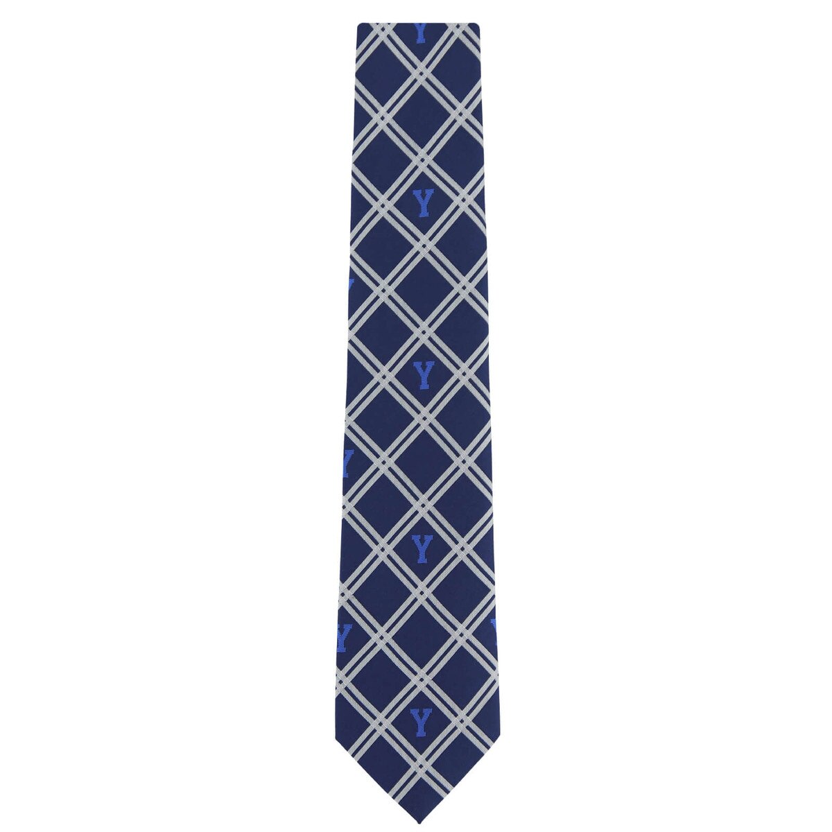 Block Y Plaid BYU Tie - Brigham Supply Company