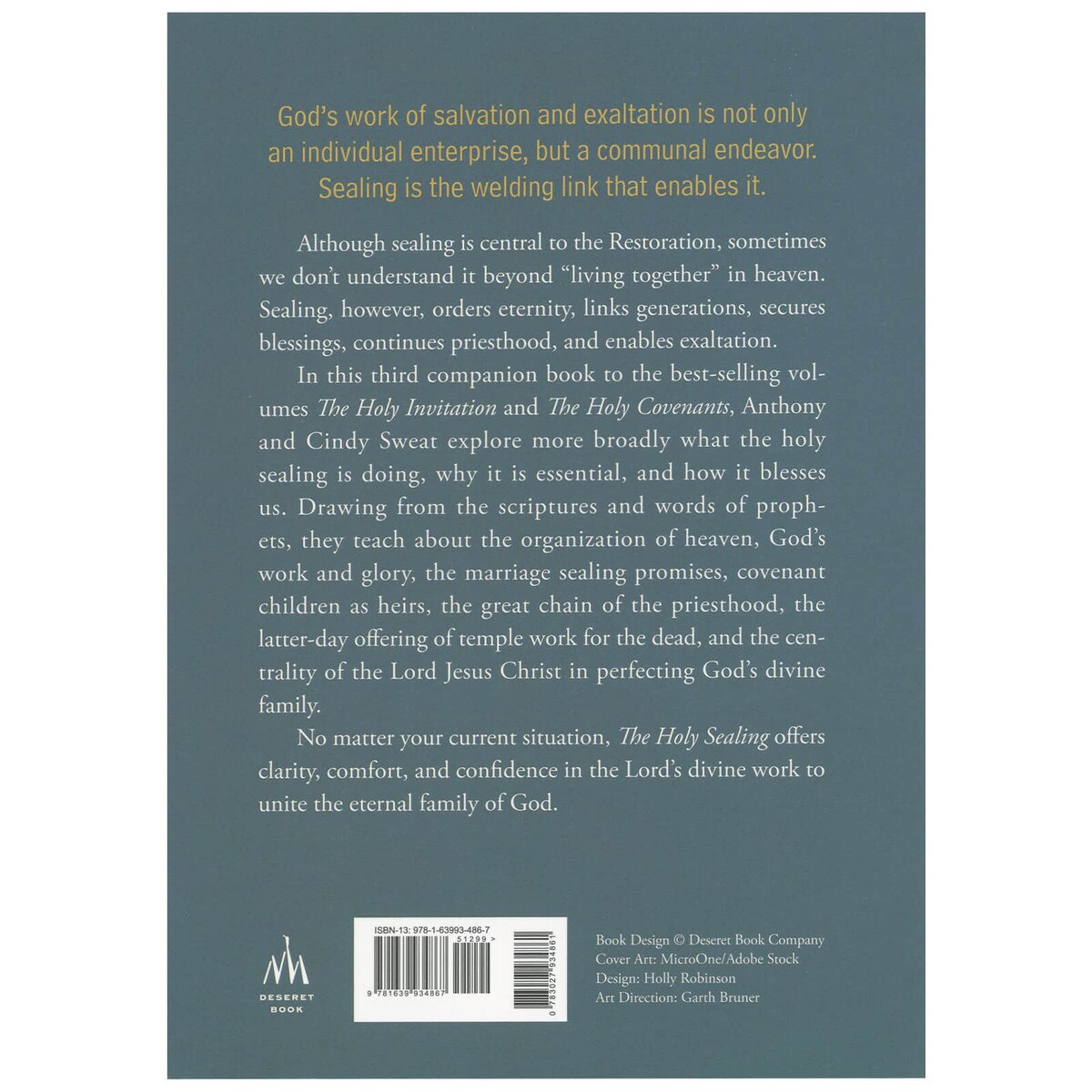 The Holy Sealing Uniting the Eternal Family of God by Anthony & Cindy Sweat